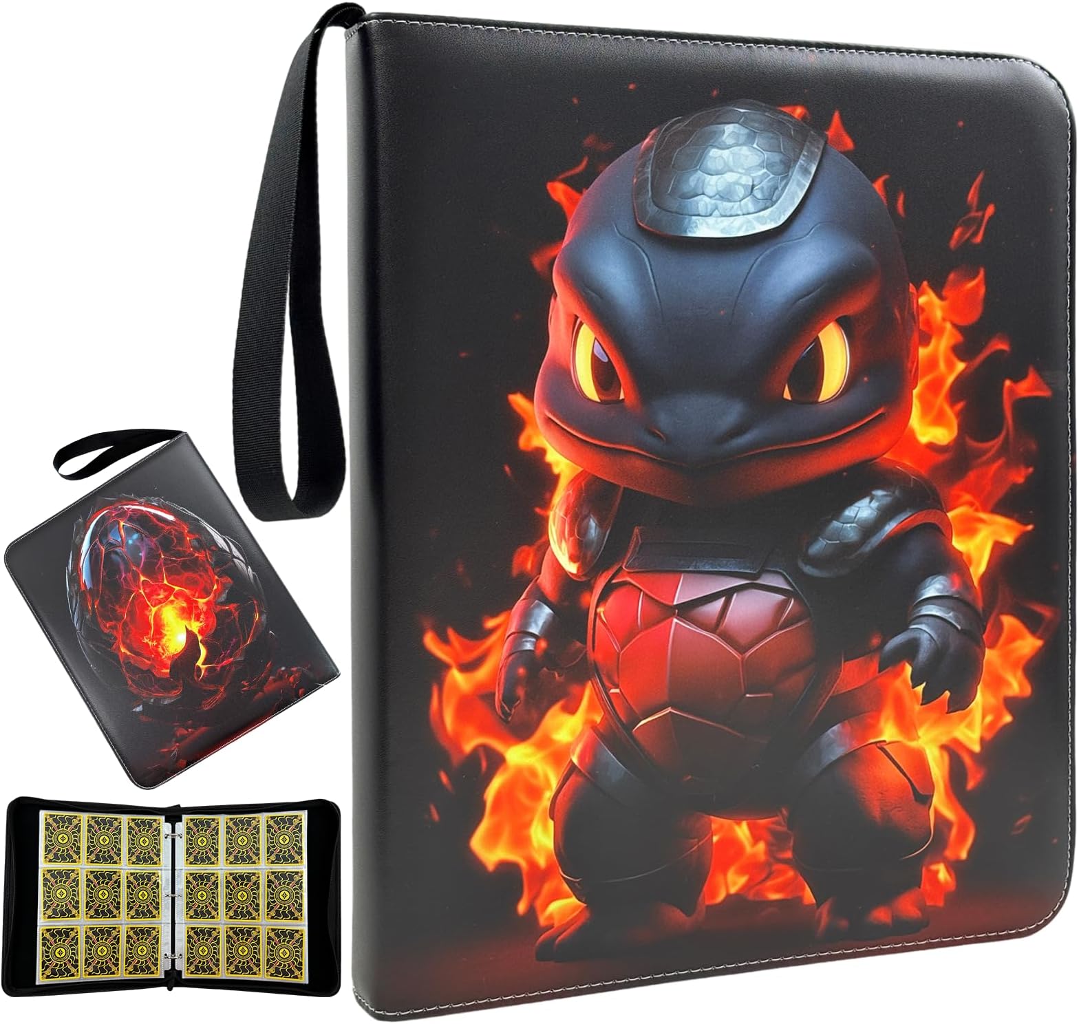 Amazon.com: Trading Card Binder 9 Pocket,900 Pockets Pu Card Binder ...