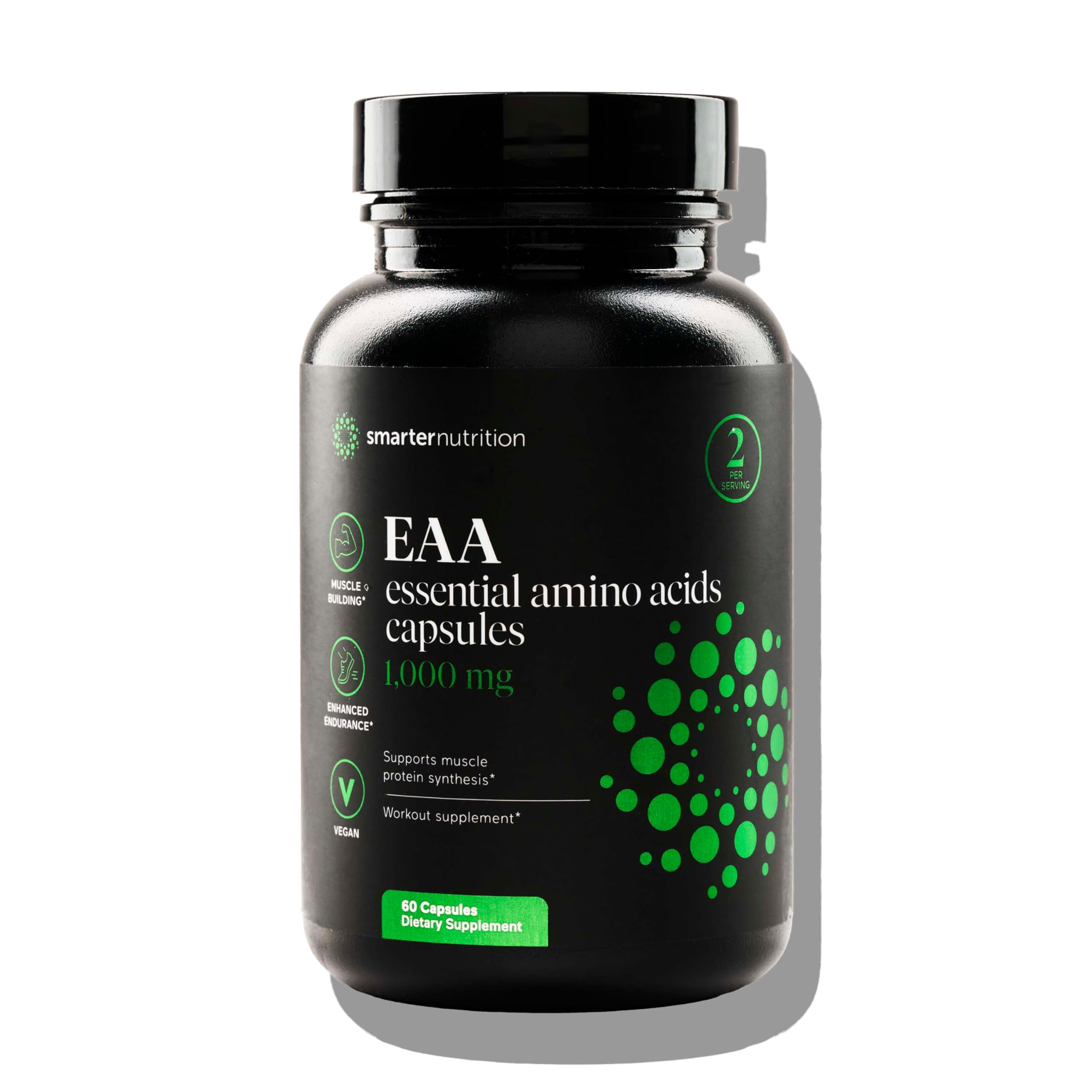 Amazon.com: Smarter Nutrition Essential Amino Acids (EAA) Capsules - 1 Gram Per Serving of All 9 ...