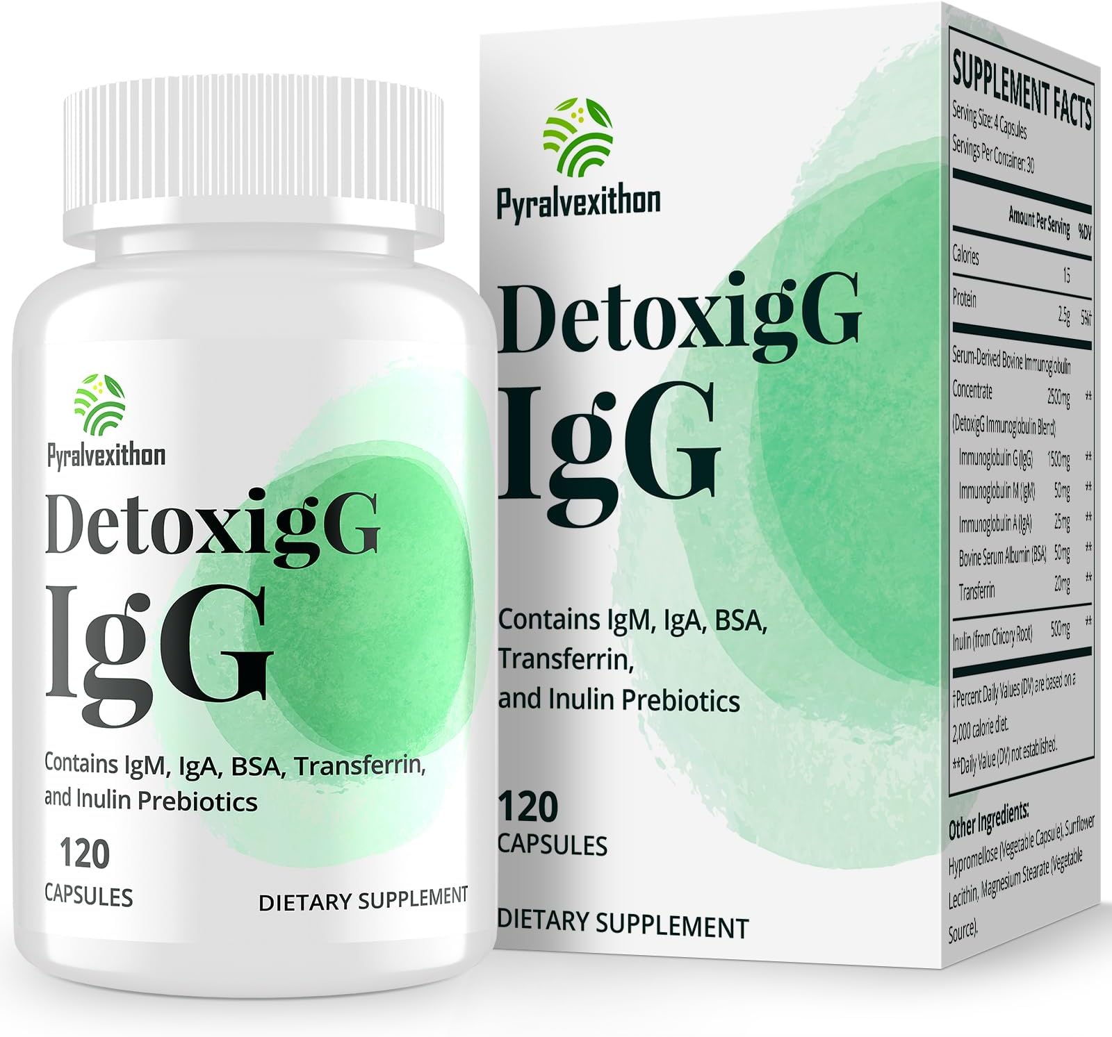 Amazon.com: 60 Servings – Contains Patented IgG Ingredient Immunolin ...