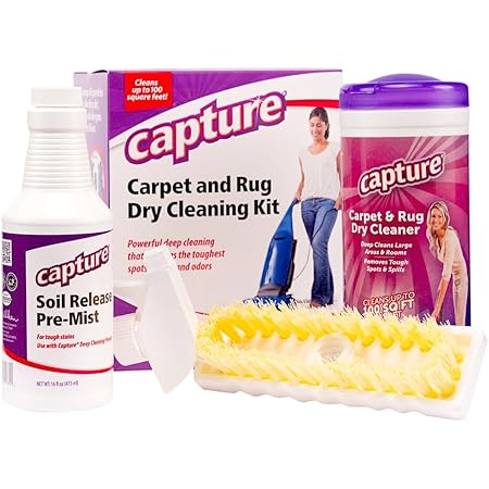 Amazon.com: Capture Carpet & Rug Dry Cleaner w/ Resealable lid - Home ...