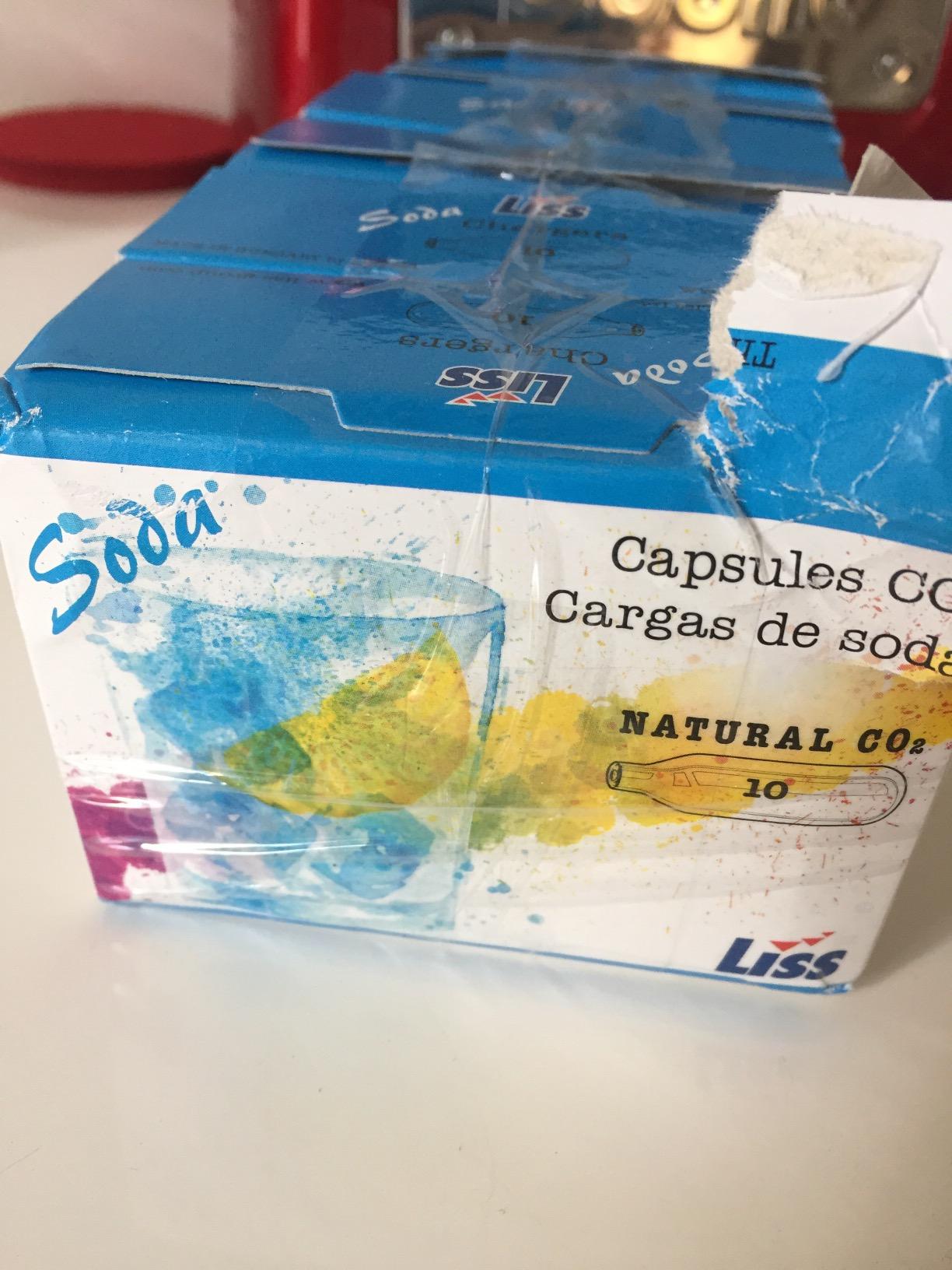 iSi Sparklets Soda Syphon Cartridges - Sleeve of 60 | 8g Non-Threaded ...