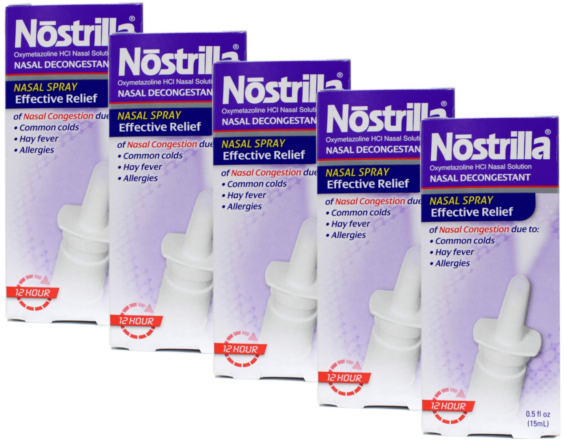 Amazon.com: 5 Piece Nostrilla Nasal Spray Special Pack : Health & Household