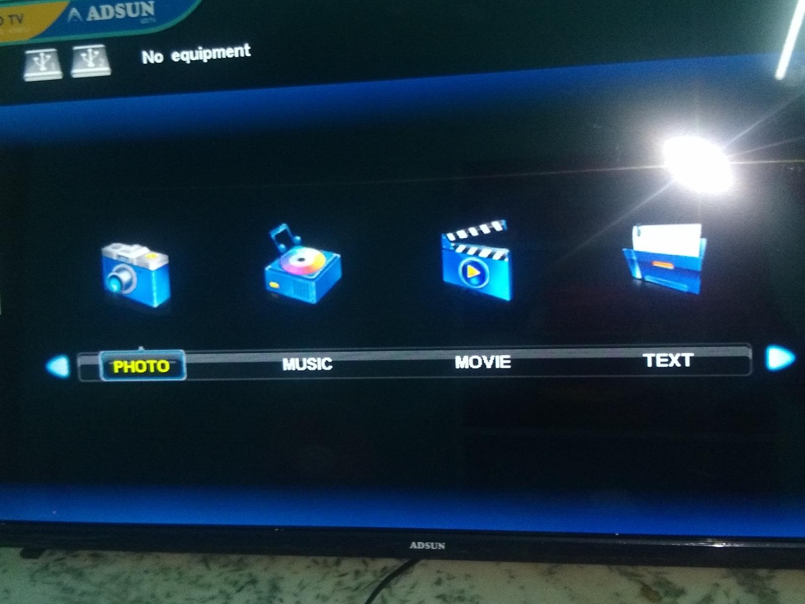 ADSUN 99 cm (40 Inches) HD Ready LED TV 40AEL1 (Black) (2019 Model ...