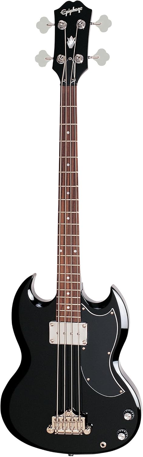 EPIPHONE EB0 (1 MICRO) EBONY Basses 4-string electric bass : Amazon.co ...
