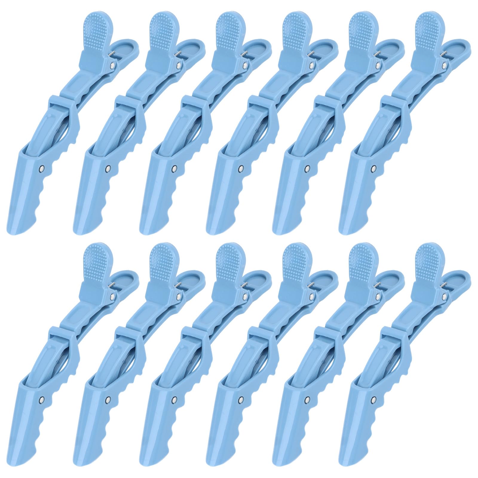 Amazon.com : ACO-UINT 12Pcs Blue Hair Clips, Hair Styling Clips for ...