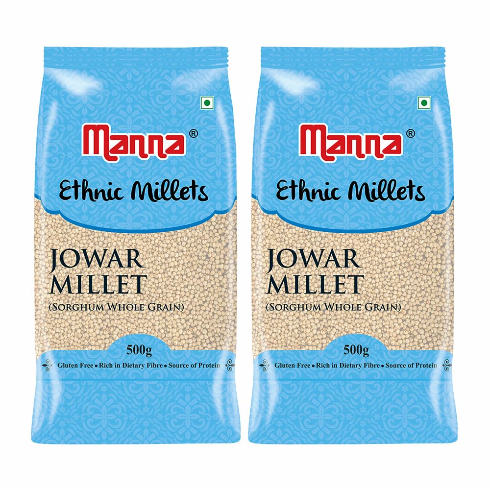 Amazon.com : Manna 100% Whole Grain Jowar Sorghum Millet Great Millet ...