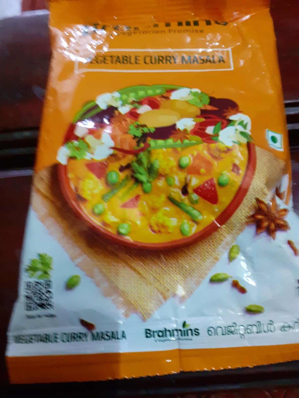 Brahmins Vegetable Curry Masala – A Vegetarian Promise| Ideal for ...