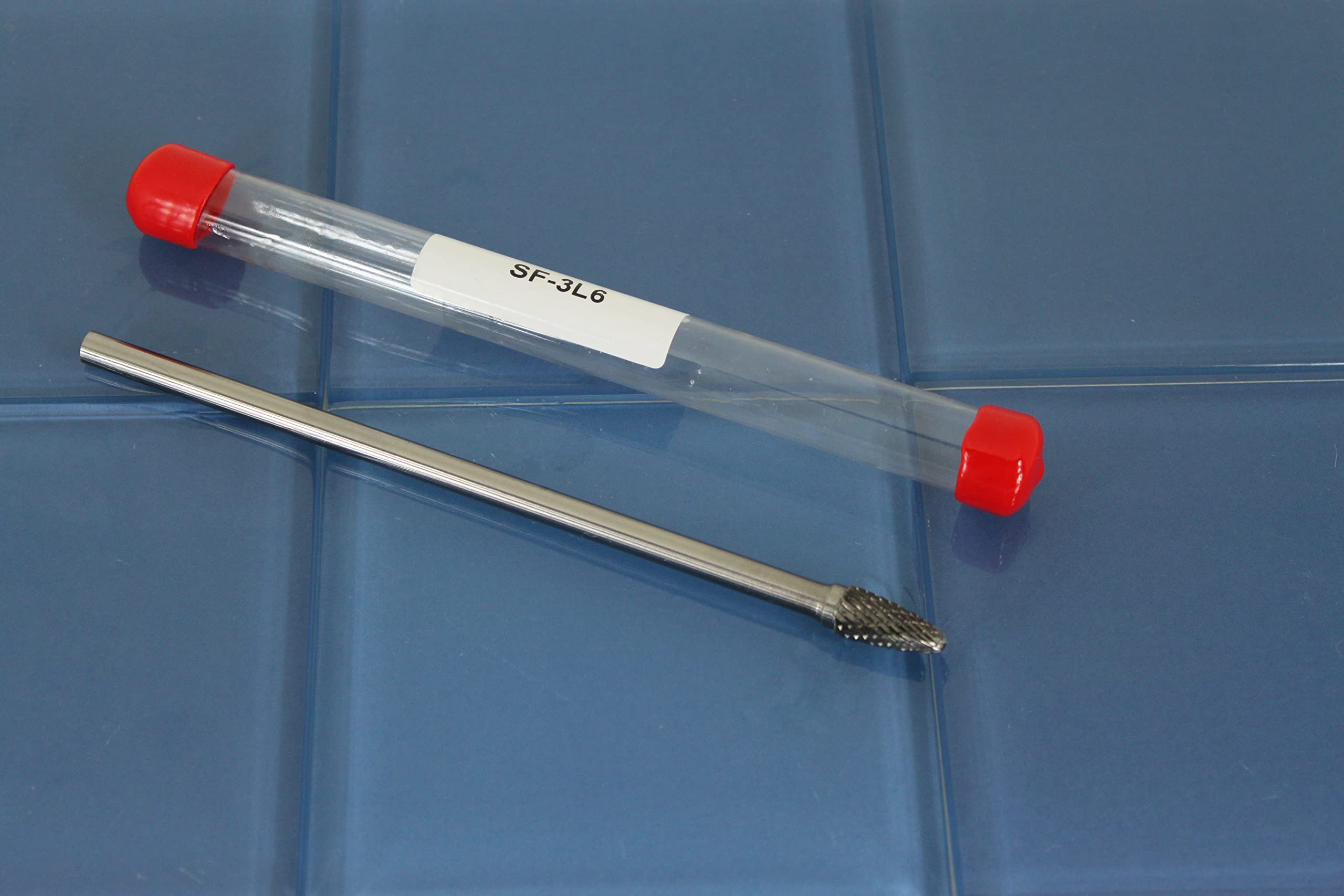 Snapklik.com : TEMO SF-3L6 Double Cut Carbide Rotary Burr File