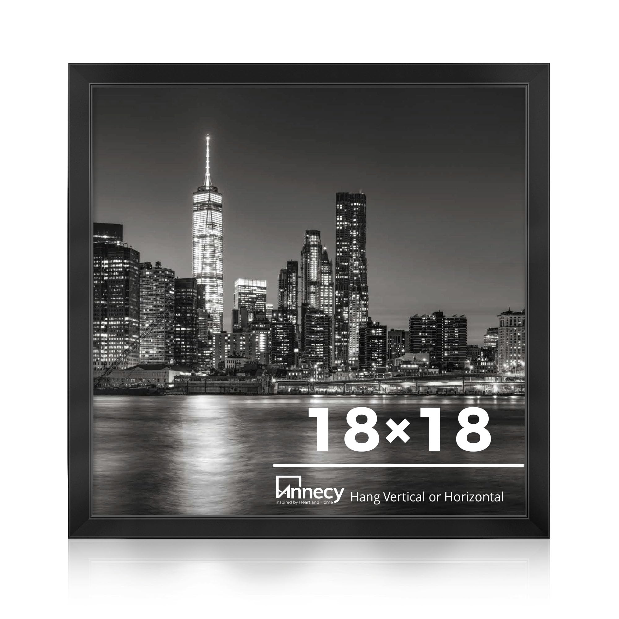 Annecy 18x18 Picture Frame Black 1 Pack 18 X 18 Picture Frame For annecy-18x18-picture-frame-black-1-pack-18-x-18-picture-frame-for