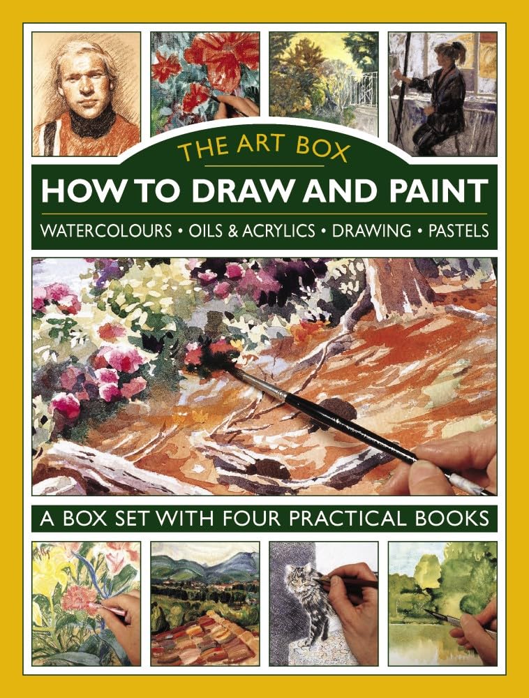The Art Box - How to Draw and Paint: A Box Set with Four Practical ...
