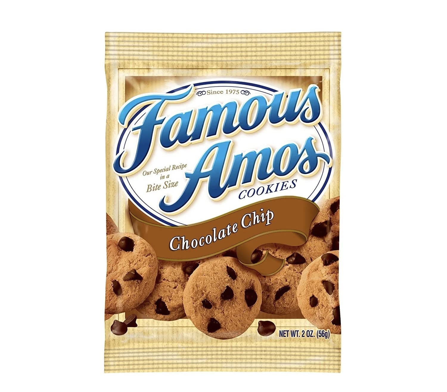 Famous Amos Chocolate Chip Cookies Bag