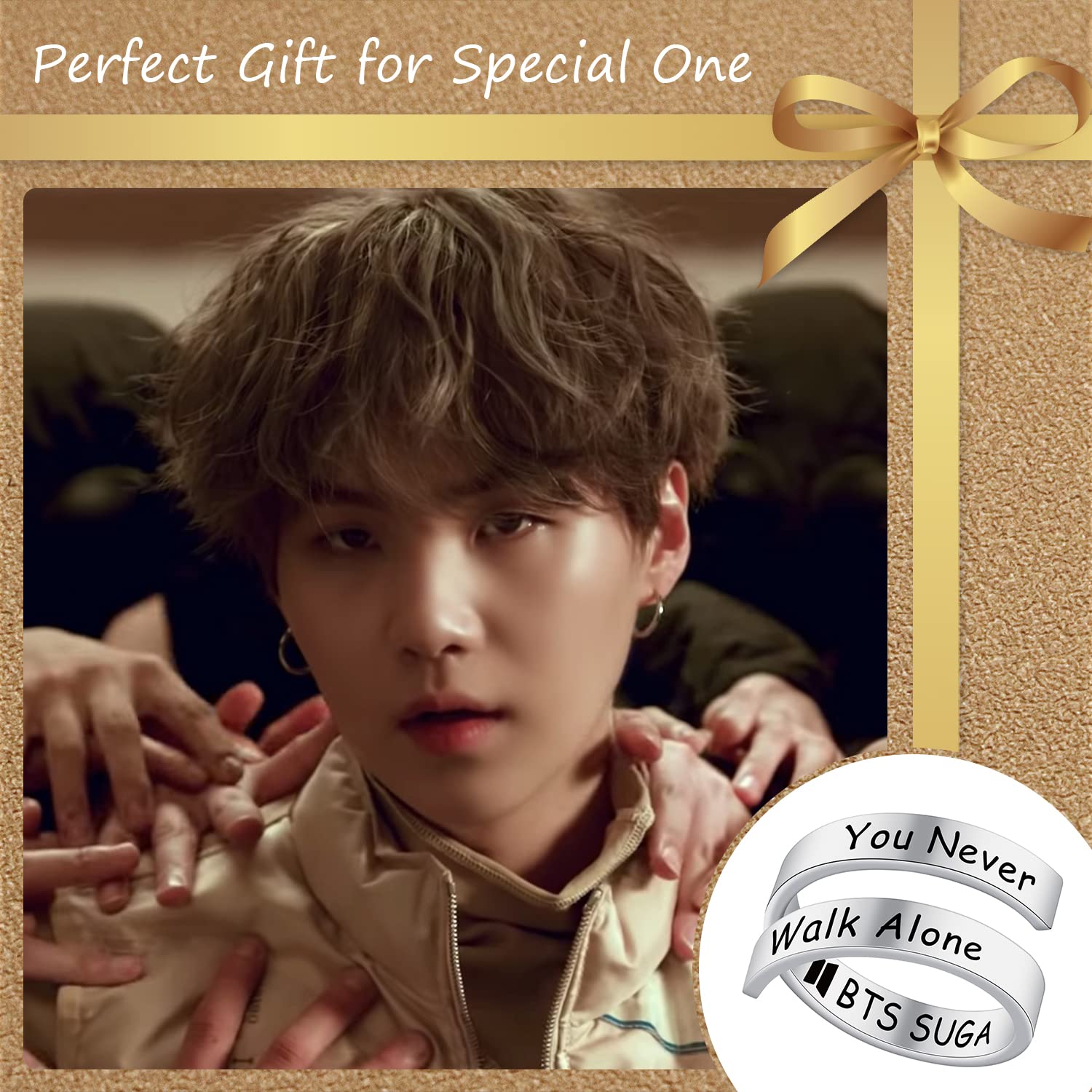 ARETIS Kpop BTS Ring BTS You...B09KS1RPB4 | Encarguelo.com