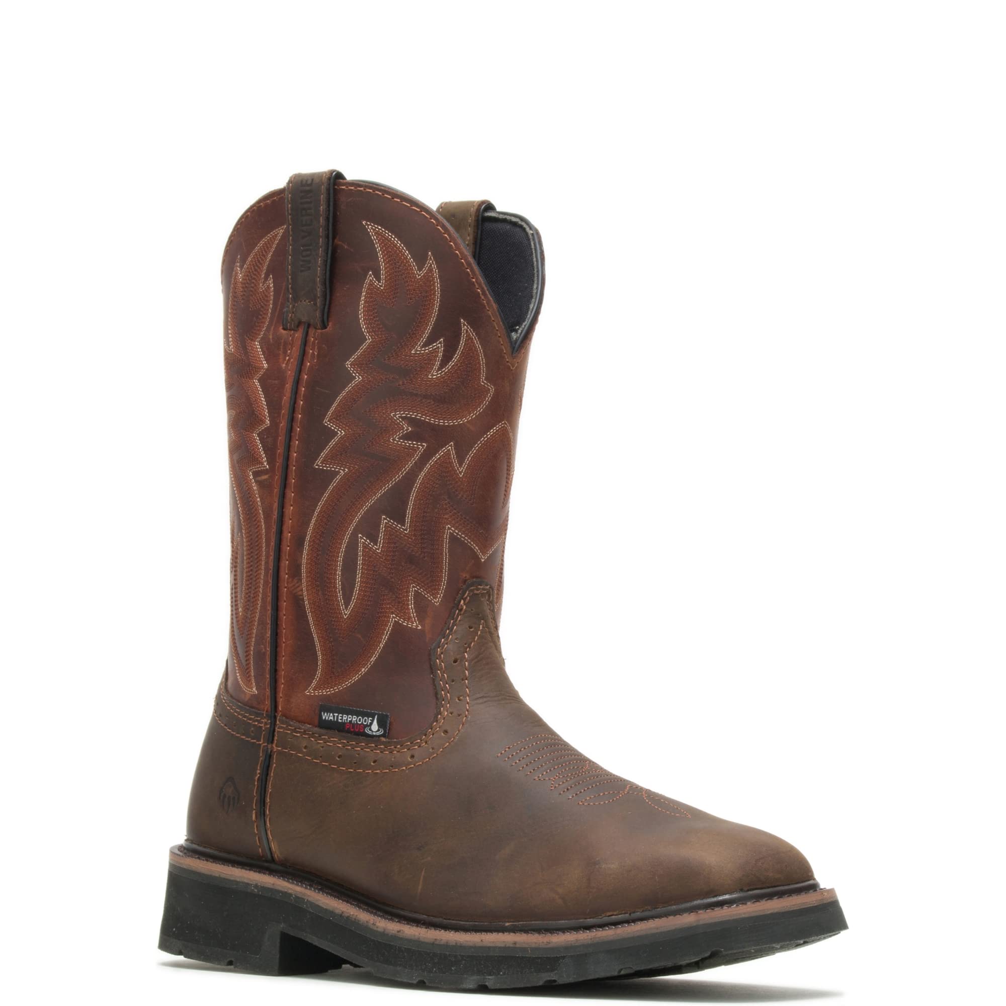 Snapklik.com : Wolverine Mens Rancher Wpf Steel Toe Wellington Work Boot