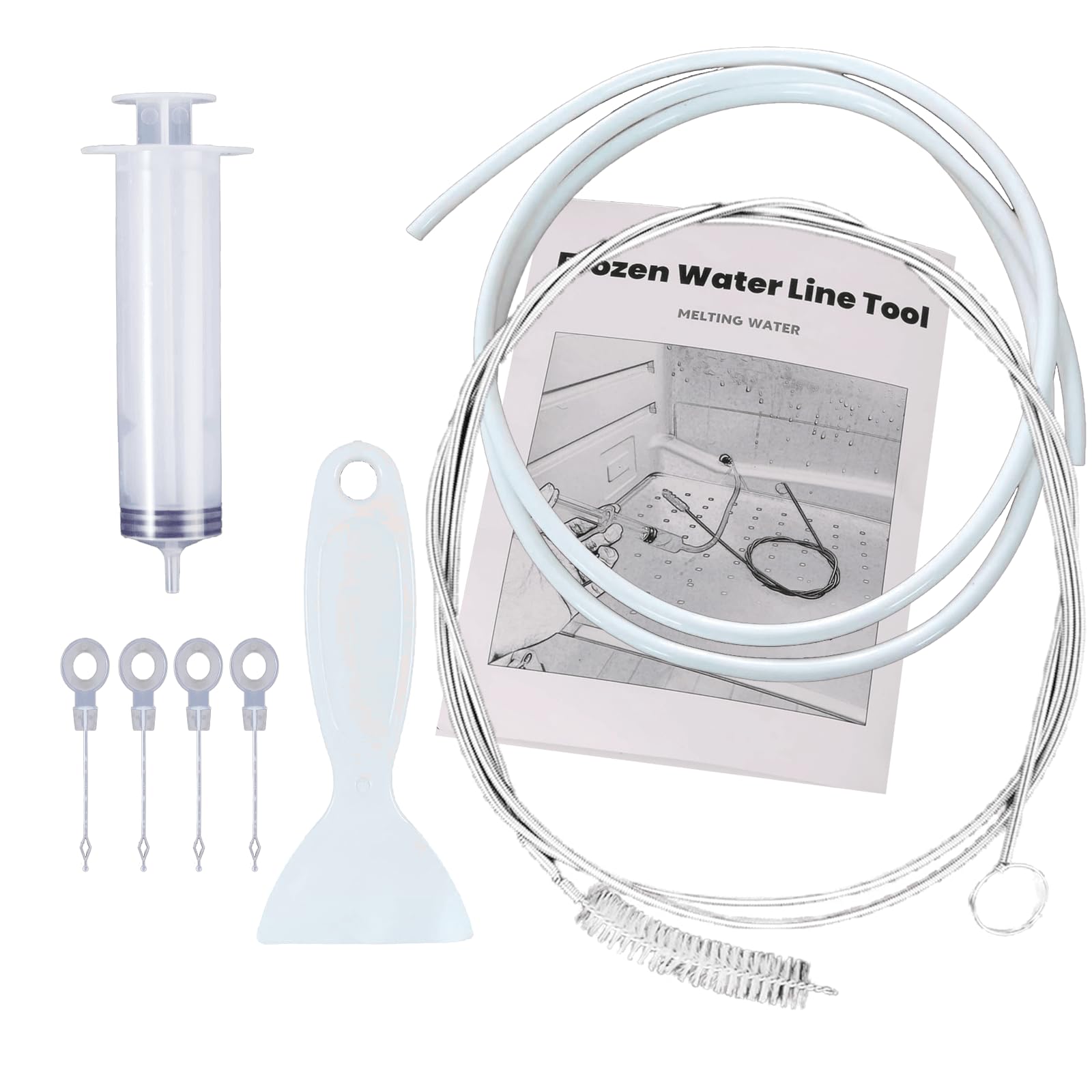 Amazon.com: 8 pcs Fridge Water Line Kit - Reusable & Easy-to-Use ...