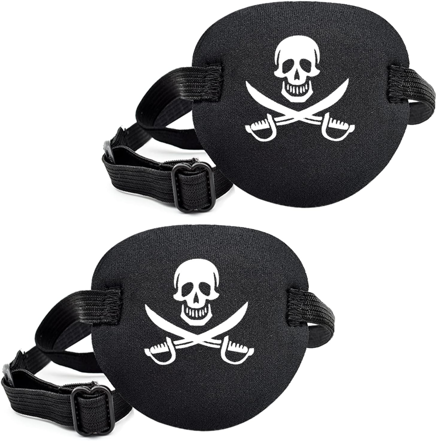 Amazon.com: Pirate Eye Patch Skull Crossbone Eye Patch Eye Mask for ...