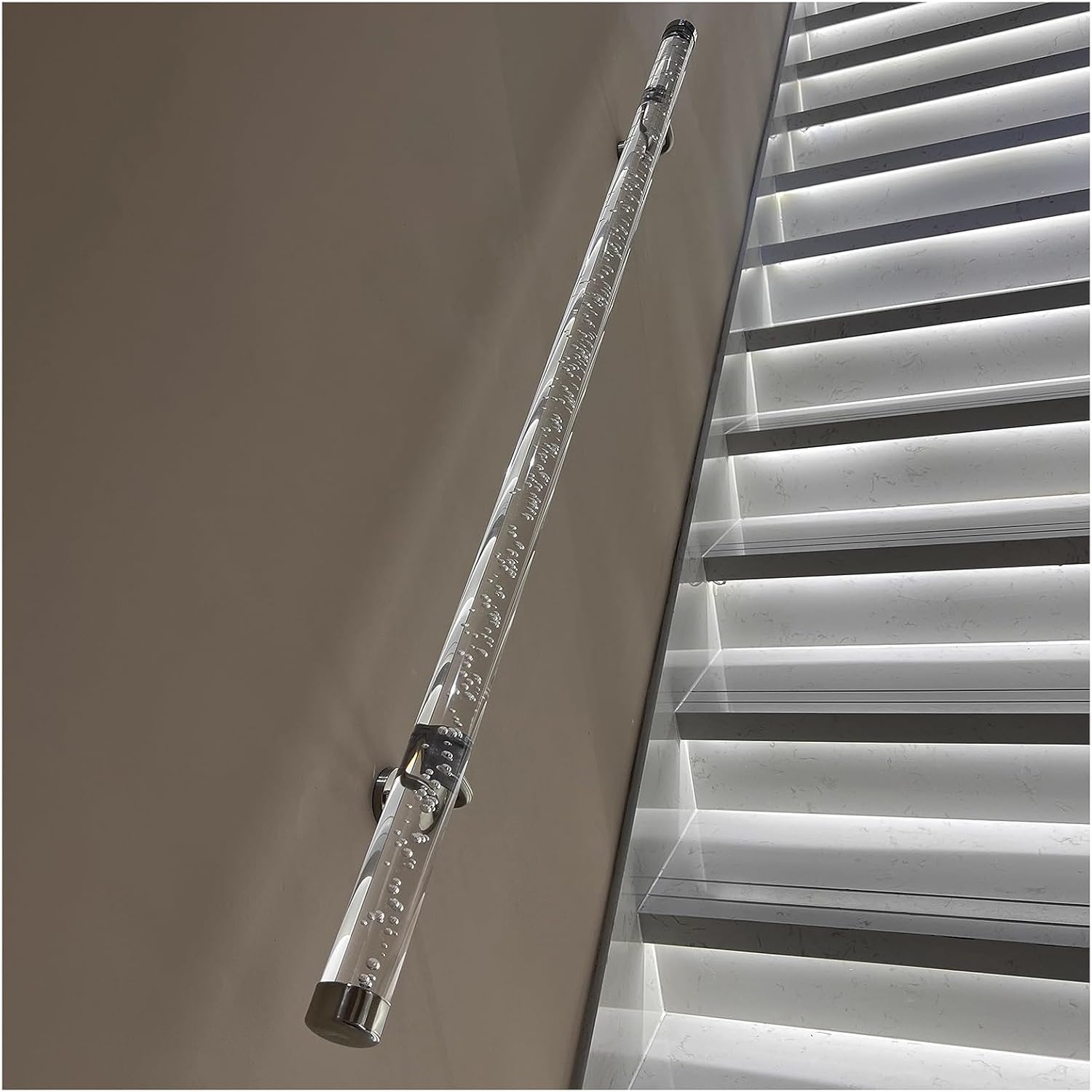 Clear Acrylic Handrail for Indoor Stairs, 50cm-600cm Transparent ...