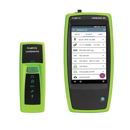 Snapklik.com : NetAlly LR-G2-LS-KIT LinkRunner G2 Smart Network Tester