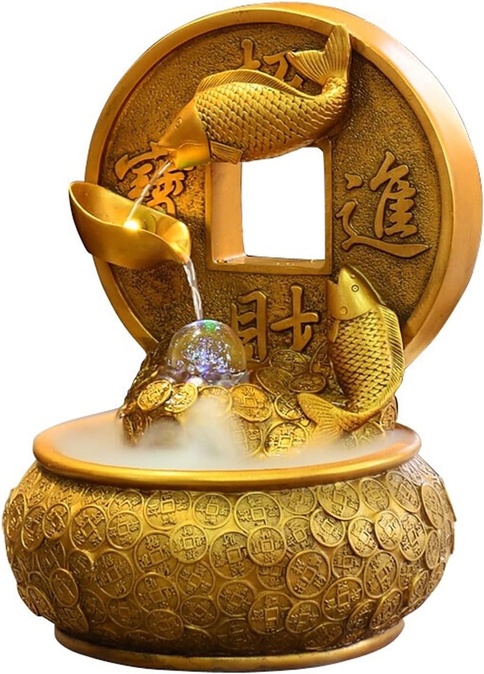 Amazon.com: Tabletop Fountain Cornucopia Decorative Water Ornaments ...