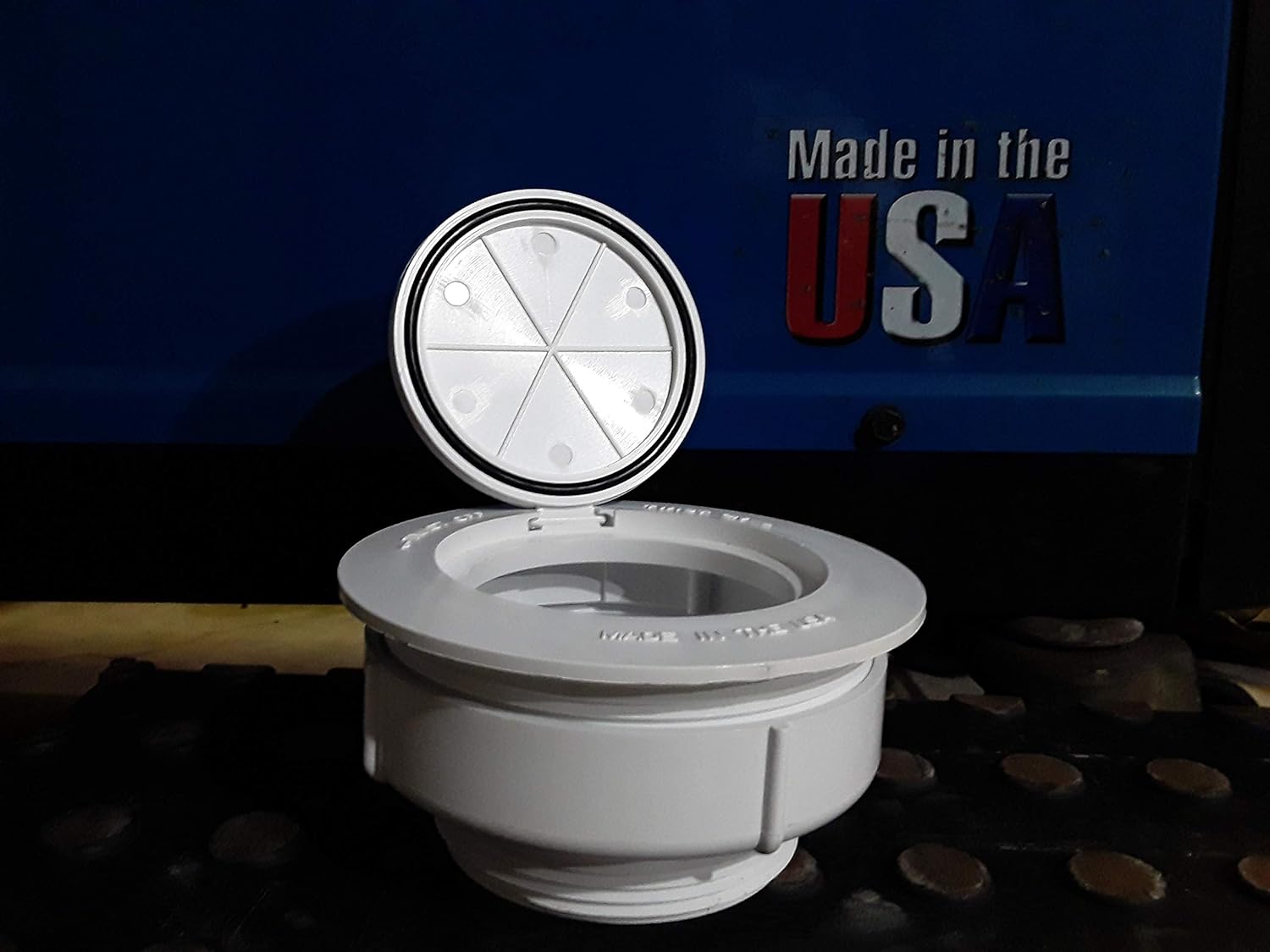 Amazon.com: Combination 4" Homesaver Flip Top Sewer Relief Cap and ...