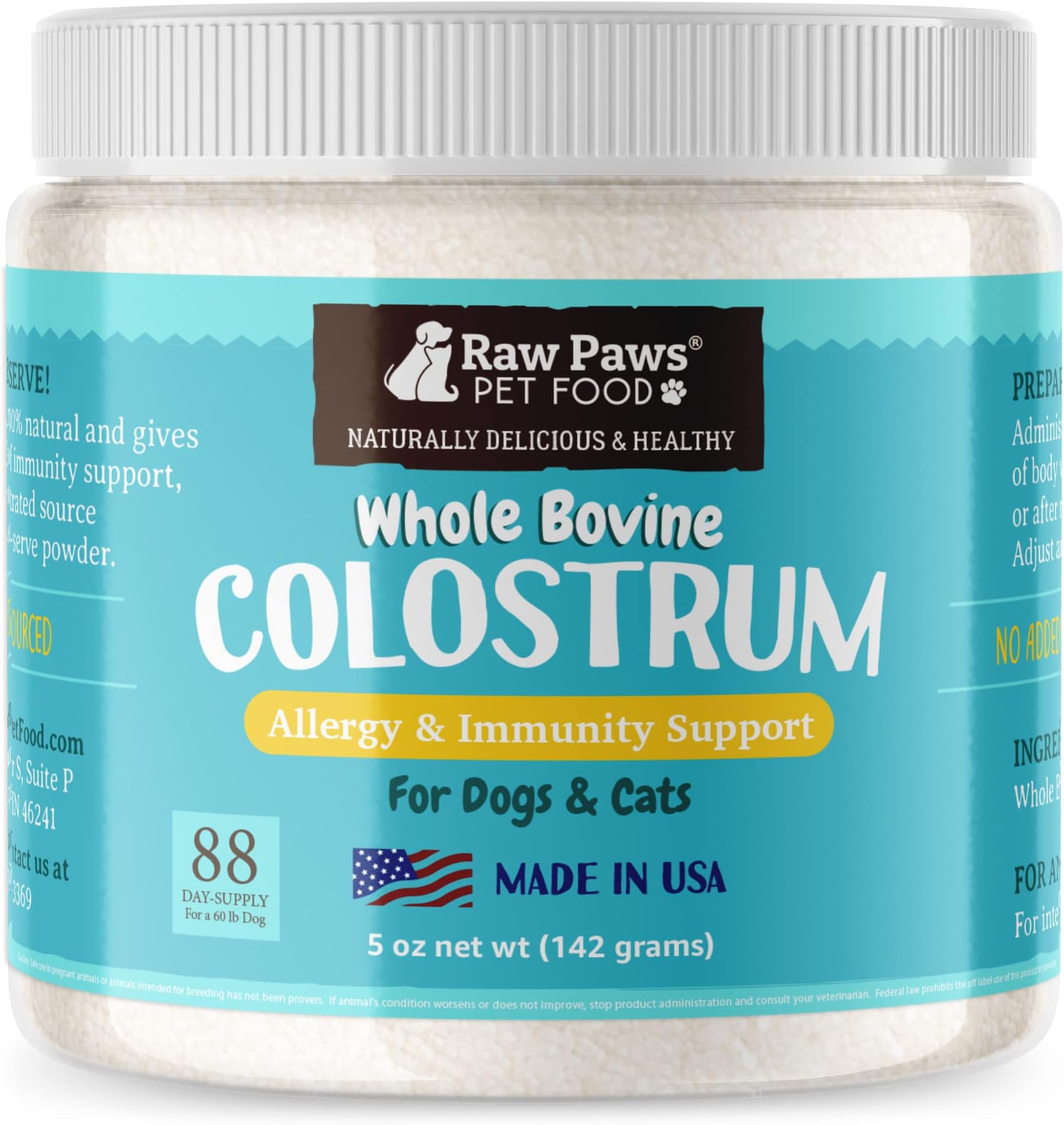 Amazon.com : Dog Allergy Relief with SEA KELP - Colostrum - QUERCETIN ...