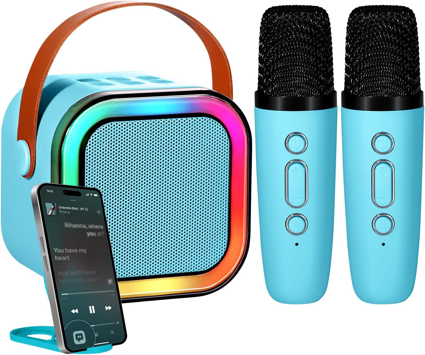Amazon.com: Mini Karaoke Machine for Kids - Portable Kids Karaoke ...