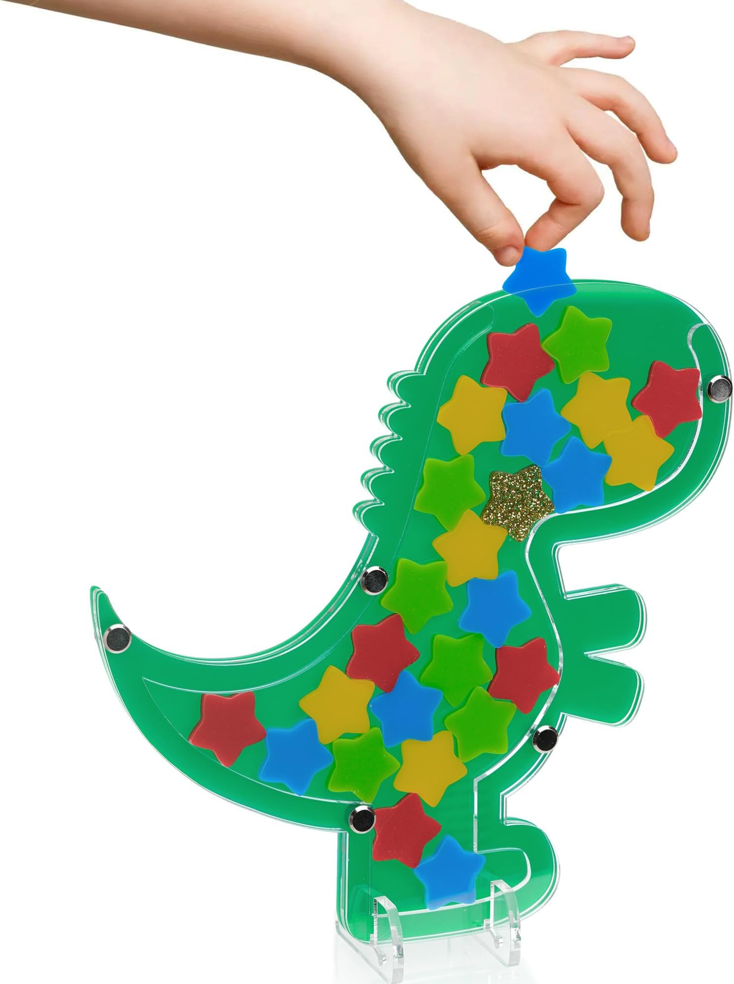 Amazon.com: HappyDots Dinosaur Reward Jar for Kids, Potty Training ...