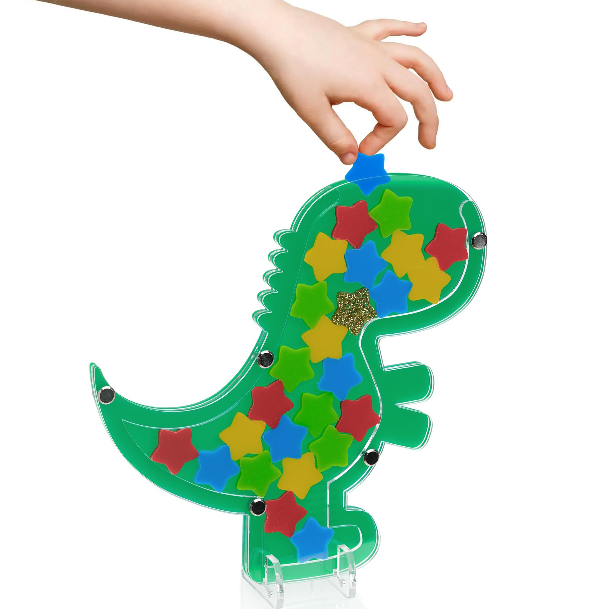 Amazon.com: HappyDots Dinosaur Reward Jar for Kids, Potty Training ...