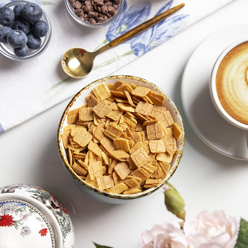 Nova Nova Breakfast Bowl Friendly Waffle Flakes- Classic I Serves 10 I ...