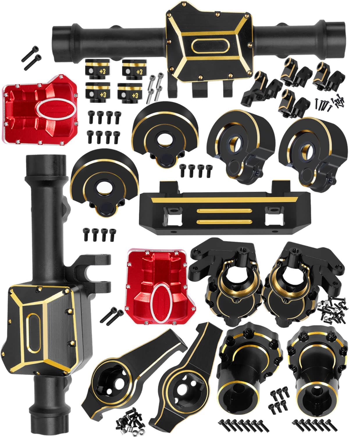 Amazon.com: BRCatWPark RC Upgrades Part for 1/10 TRX4,Brass Front ...