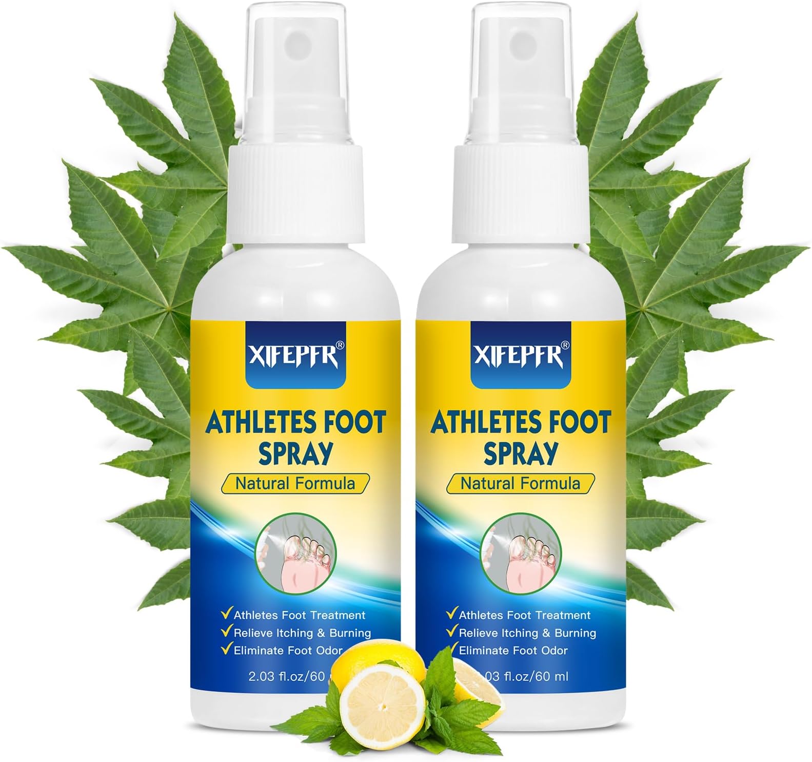 Amazon.com : XIFEPFR Athletes Foot Treatment Spray, Athlete's Foot ...