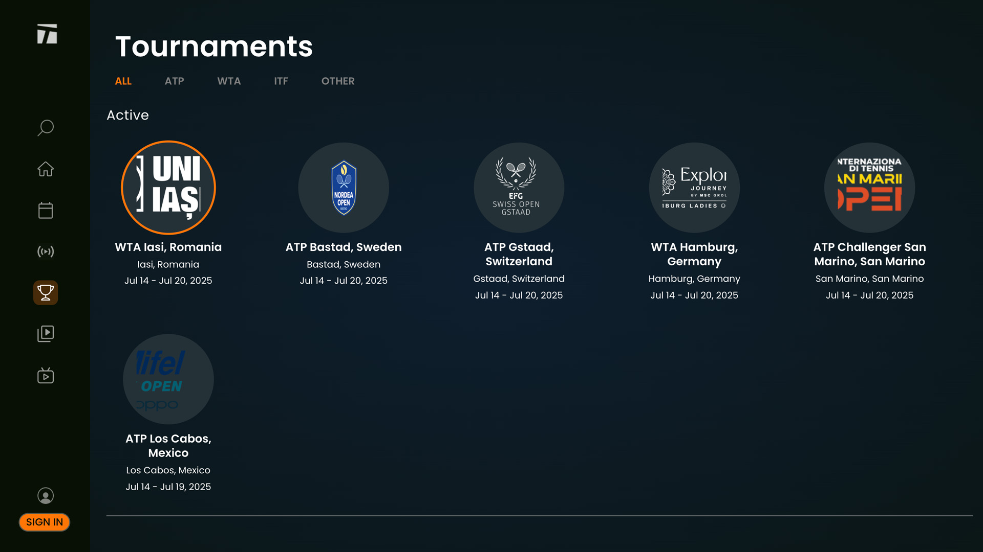 Tennis Channel - App on Amazon Appstore