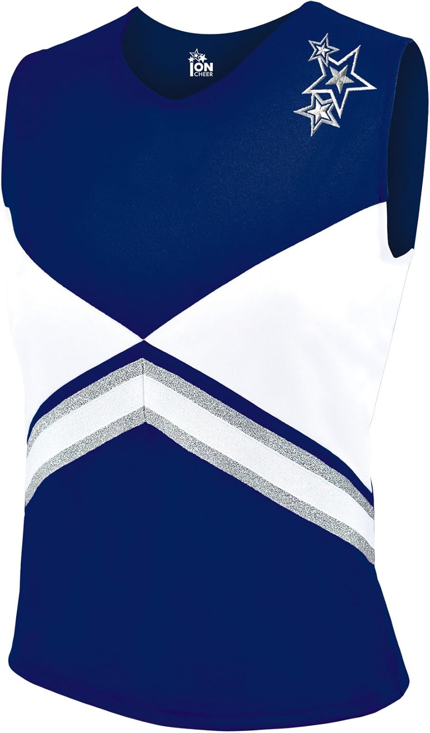 Amazon.com : Revolution Cheer Uniform Shell Top - Navy Large : Athletic ...