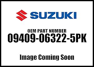 Amazon.co.jp: SUZUKI Genuine Parts Clip (Black) Part Number: 09409 ...