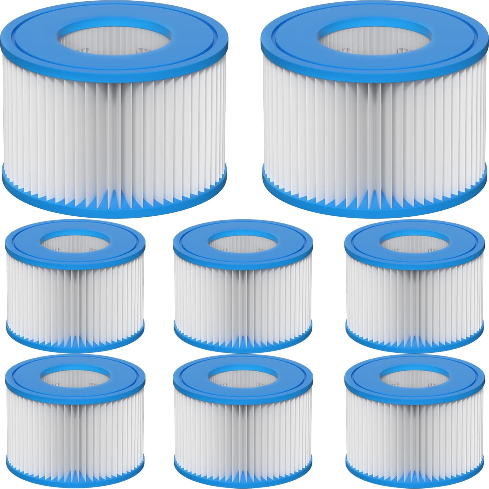 Amazon.com : GYMAX Type VI Hot Tub Filter Replacement, 6 Pack Spa ...