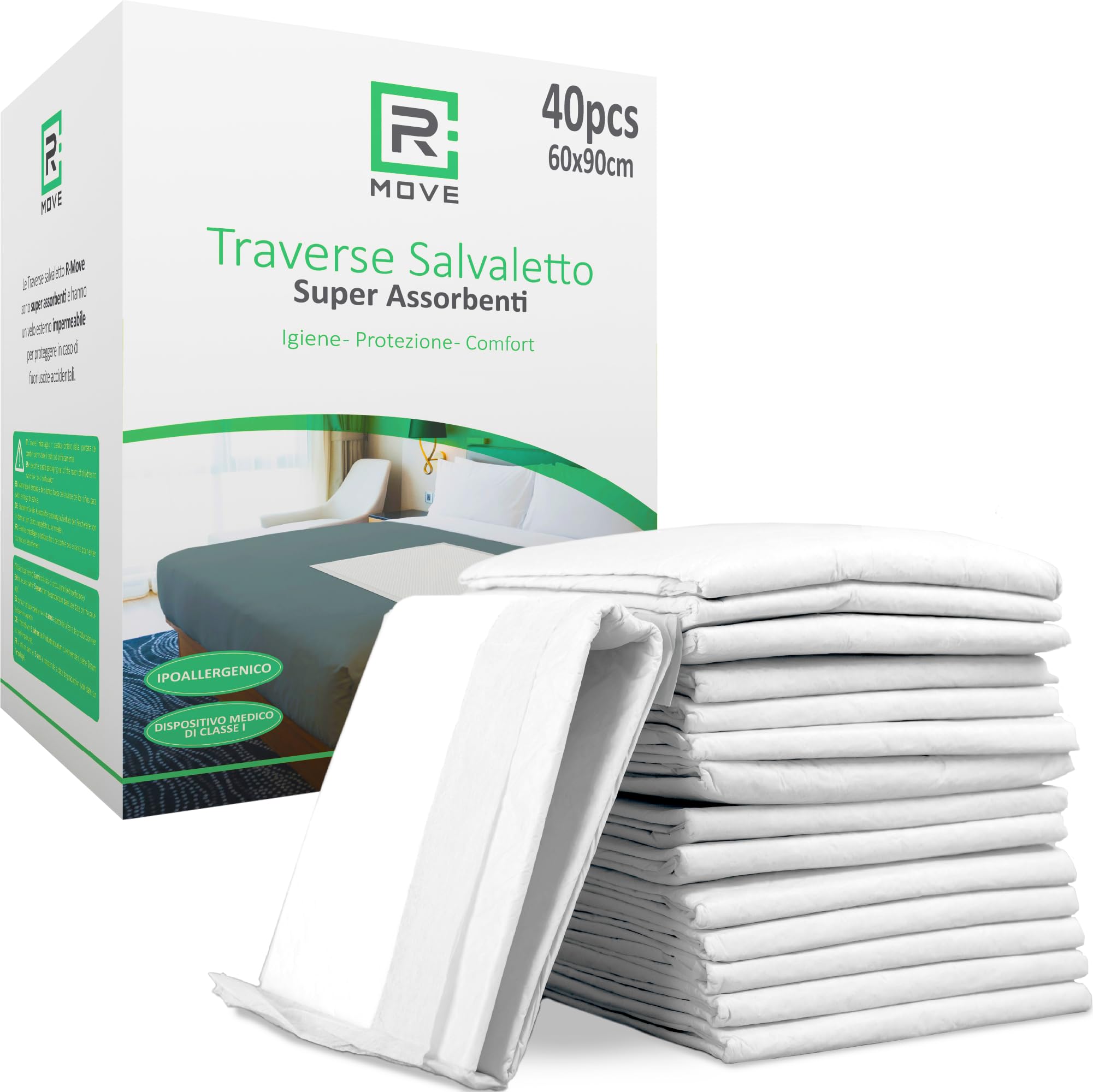 R MOVE 40 traverse salvaletto 60x90cm adatte Bambini ed Anziani ...