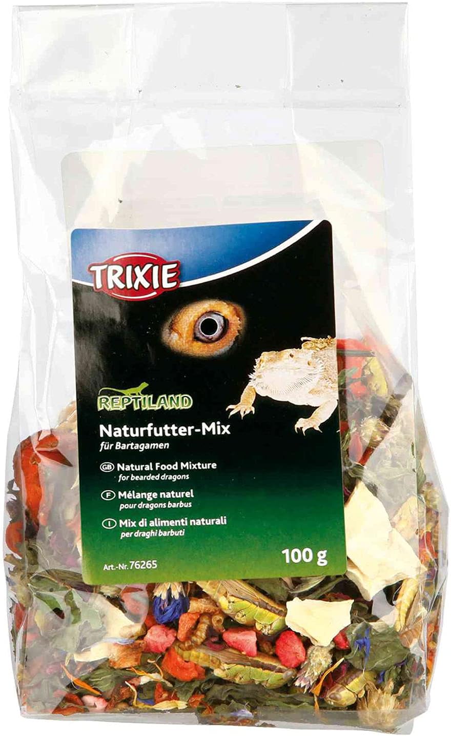 Trixie 76265 Bearded Dragons Natural Food Mix 100g : Amazon.co.uk ...