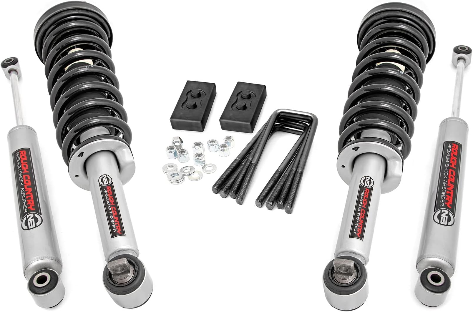 Amazon.com: Rough Country 2" Lift Kit w/N3 Struts & Shocks for 21-23 ...