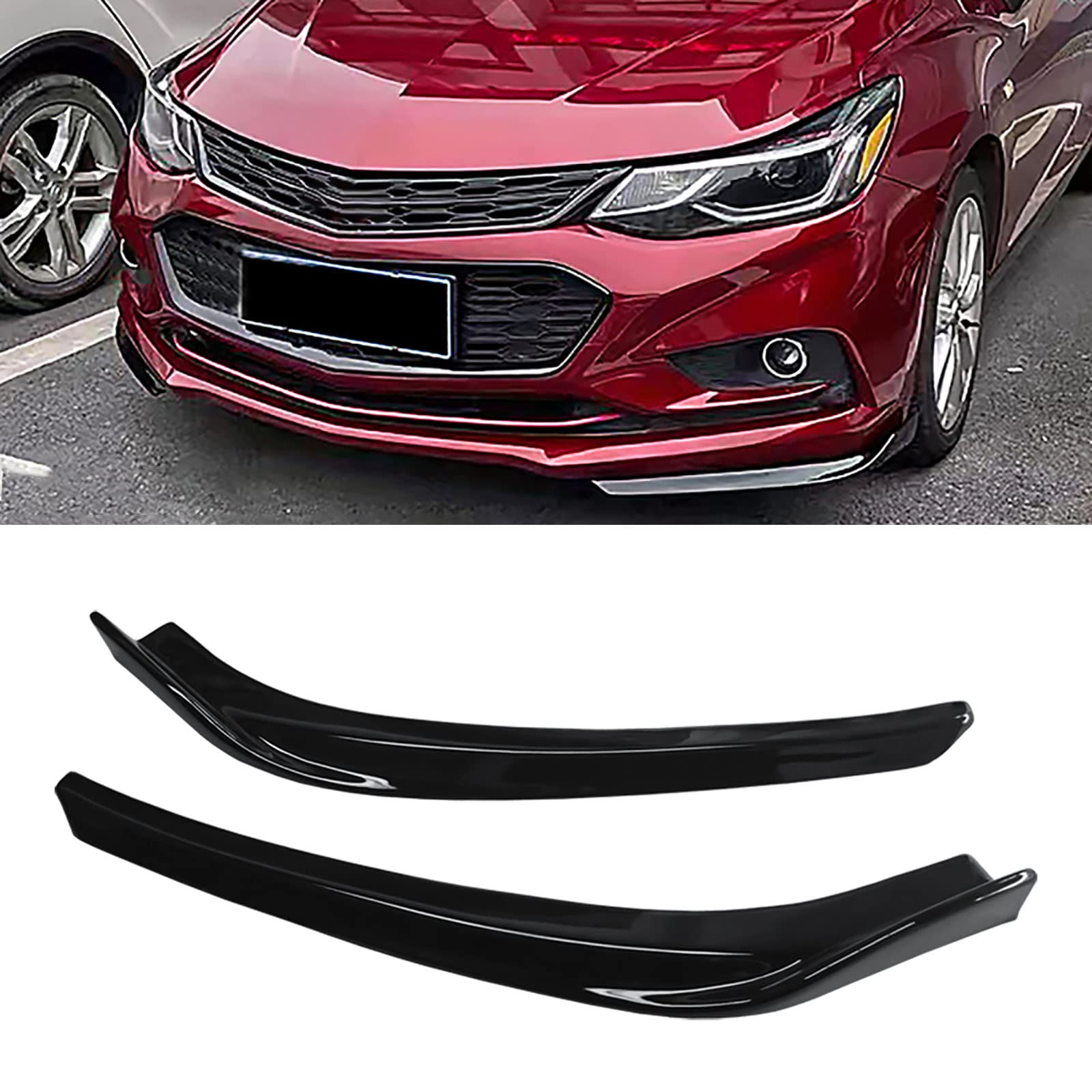 For Chevrolet Cruze 2017 2018 Car Front Bumper Lip Separator ...