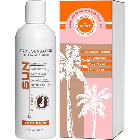 Amazon.com: Sun Laboratories Tan Overnight Self-Tanning Lotion for Body ...