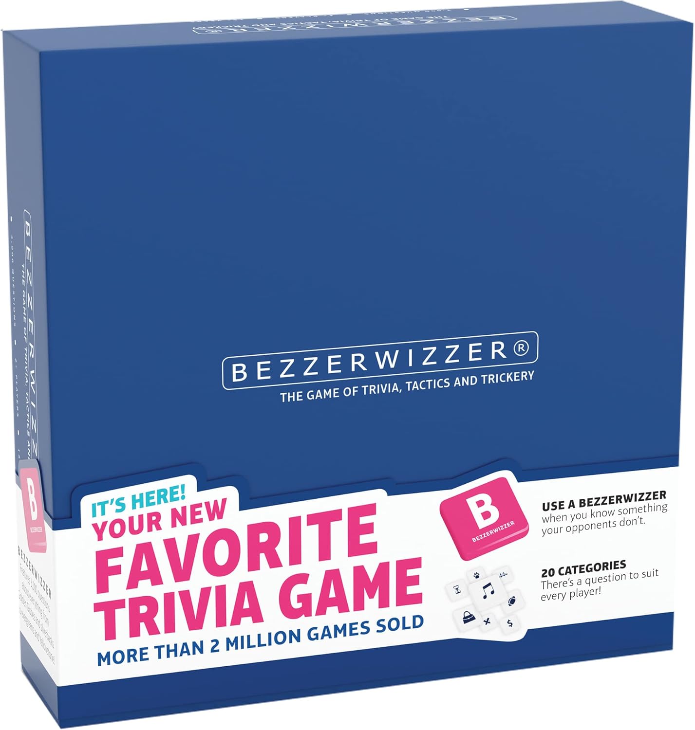 Amazon.com: Bezzerwizzer Party Game (US Edition) - Trivia, Tactics, and ...