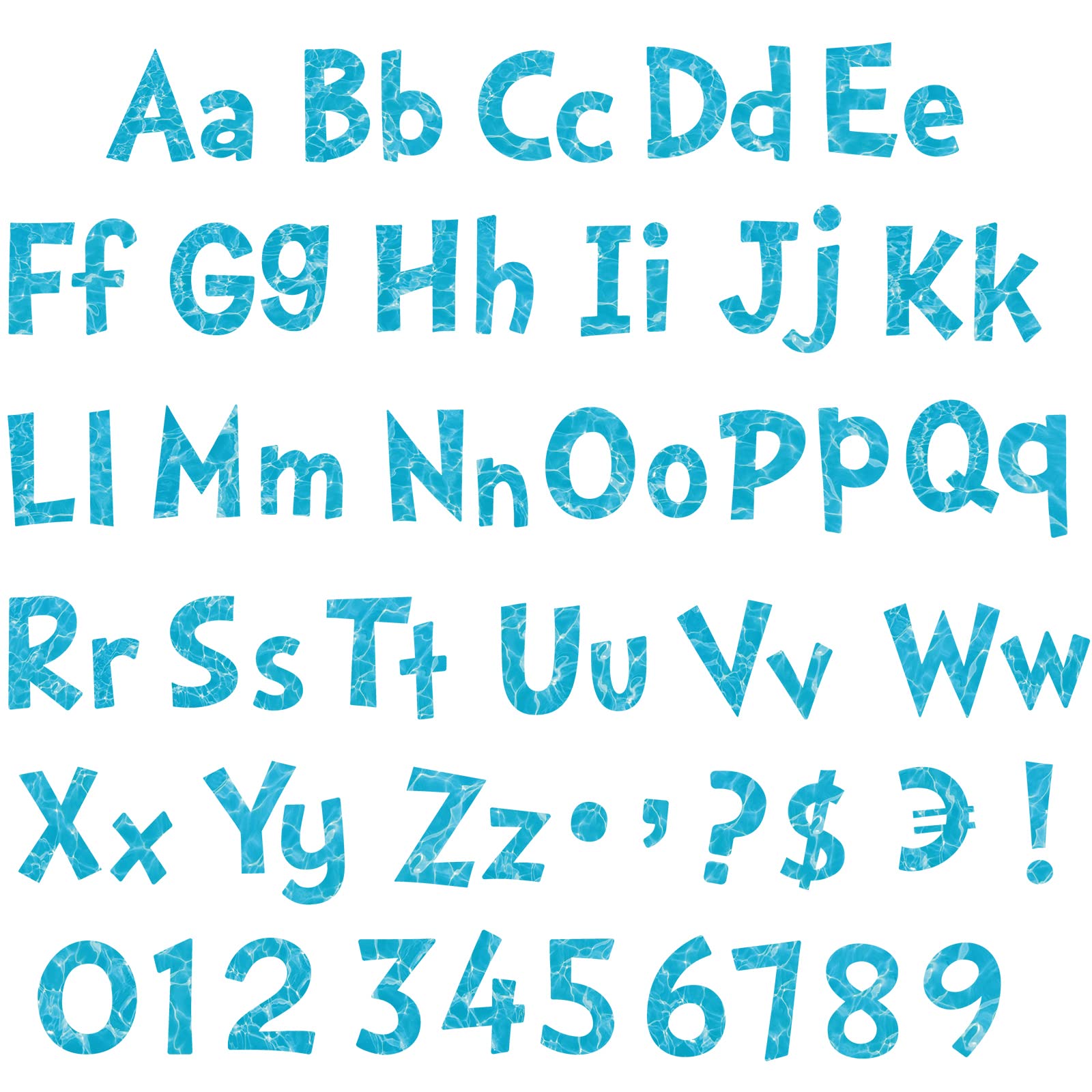 Snapklik.com : Tenare 134 Pieces 5 Inch Bulletin Board Letters Alphabet ...