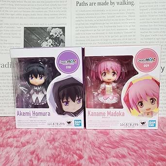 Amazon.co.jp: Figuarts-mini Madoka Kaname Homura Akemi Set of 2 : Toys ...