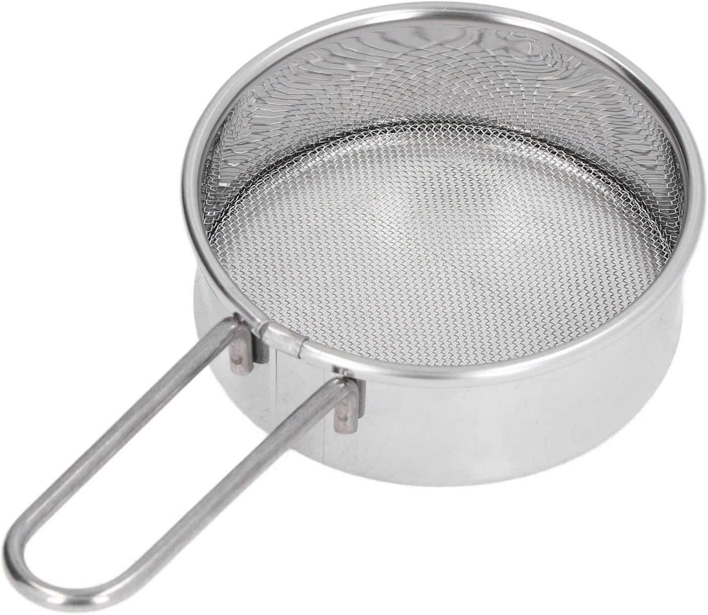 Amazon.com: Mini Round Flour Flour Mesh Sifter Handheld Sieve,304 ...
