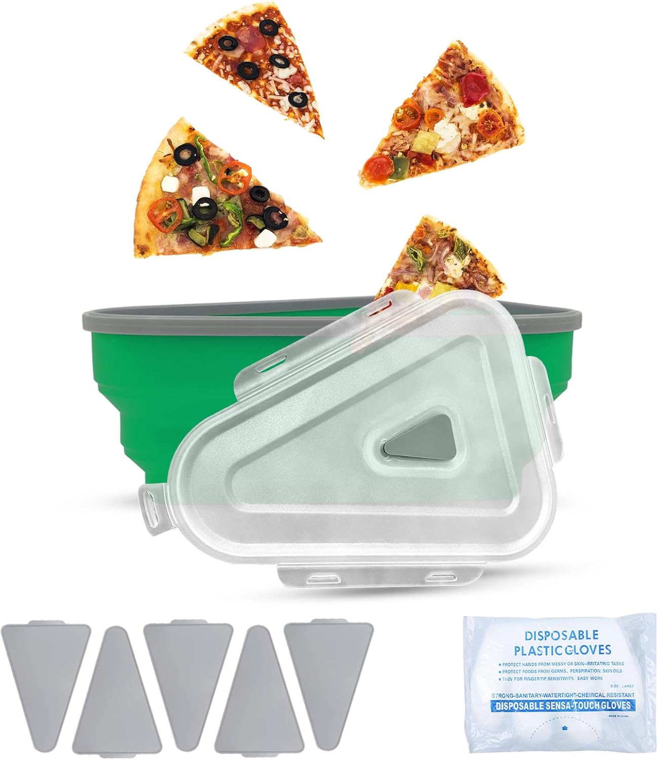Amazon.com: YENISEI Pizza Storage Container: Home & Kitchen