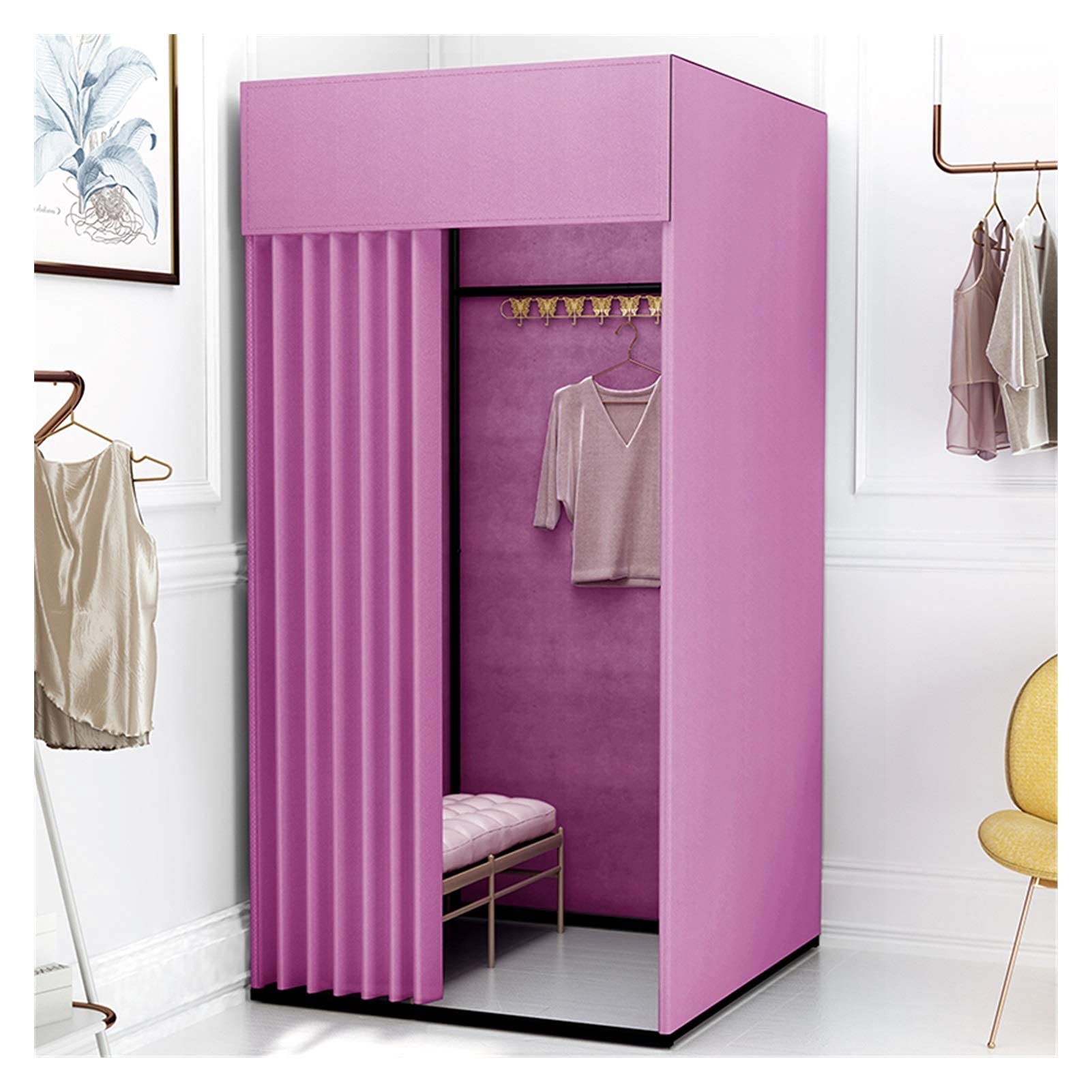 Shopping Mall Temporary Mobile Fitting Room Clothing Store