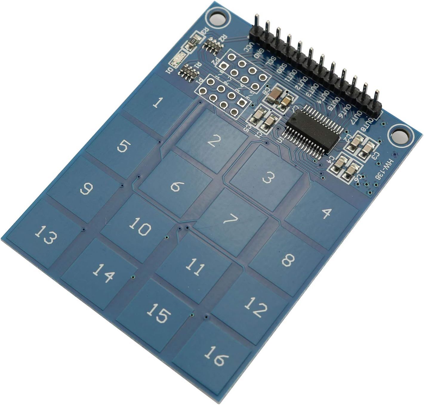 Amazon.com : Tegg TTP229 1PC 16 Channel Digital Capacitive Switch Touch ...