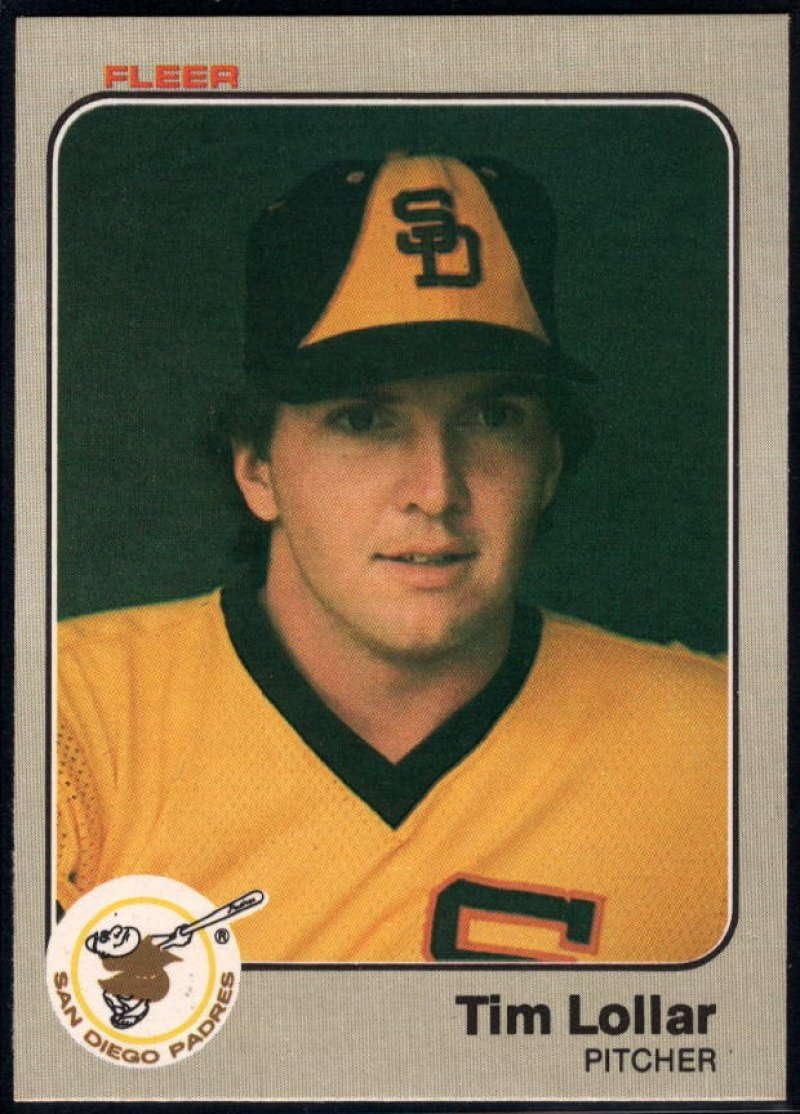 Amazon.com: Baseball MLB 1983 Fleer #365 Tim Lollar Padres ...
