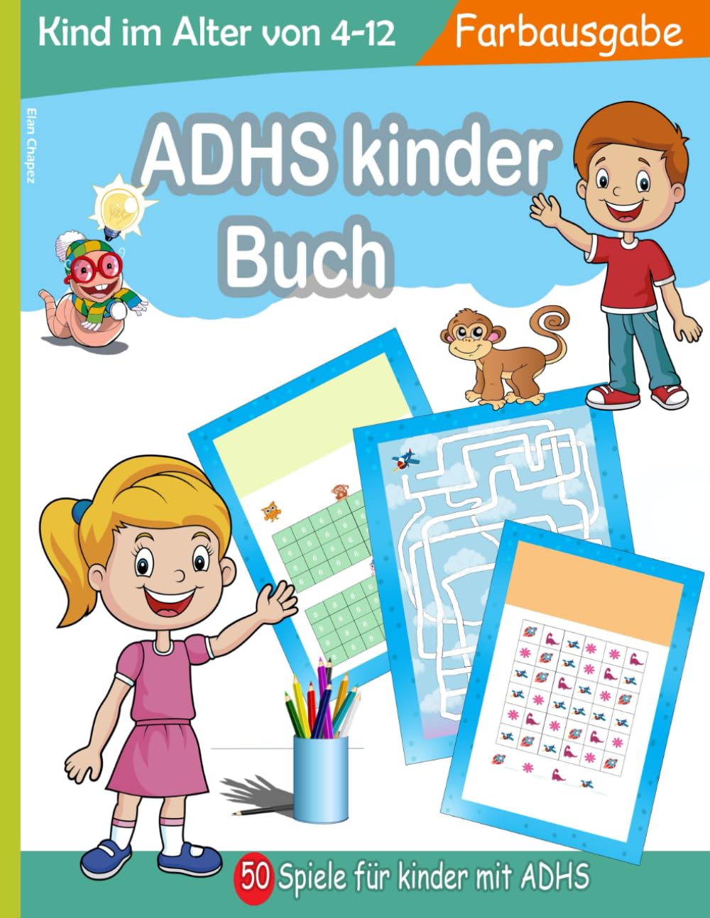 Buy ADHS kinder buch: 50 spiele für kinder mit adhs | ADHS-Spielbücher ...