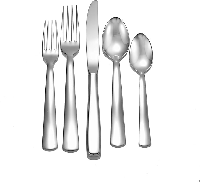 Amazon.com | Liberty Tabletop Modern America 45-piece 18/10 Flatware ...