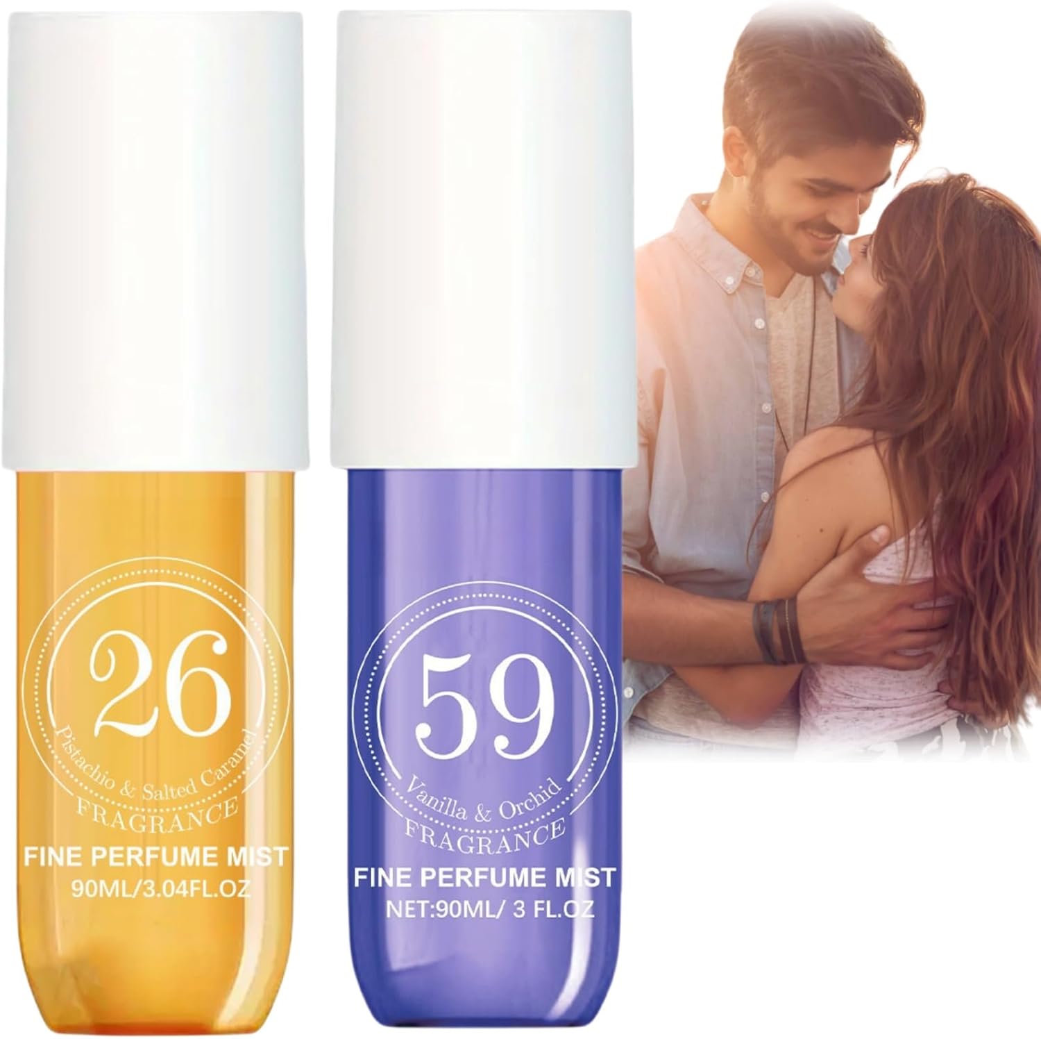 2PCS Brazilian Parfum Crush Fragrance Spray,Fruity Body Spray,Hair and ...